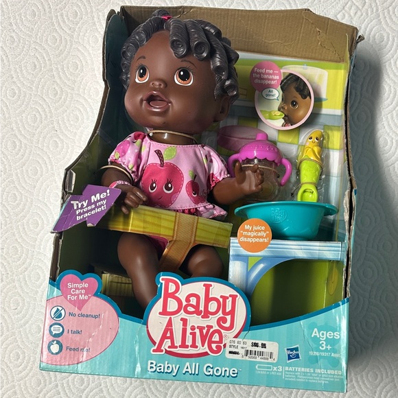 Hasbro | Toys | Baby Alive All Gone African American Baby Alive All ...
